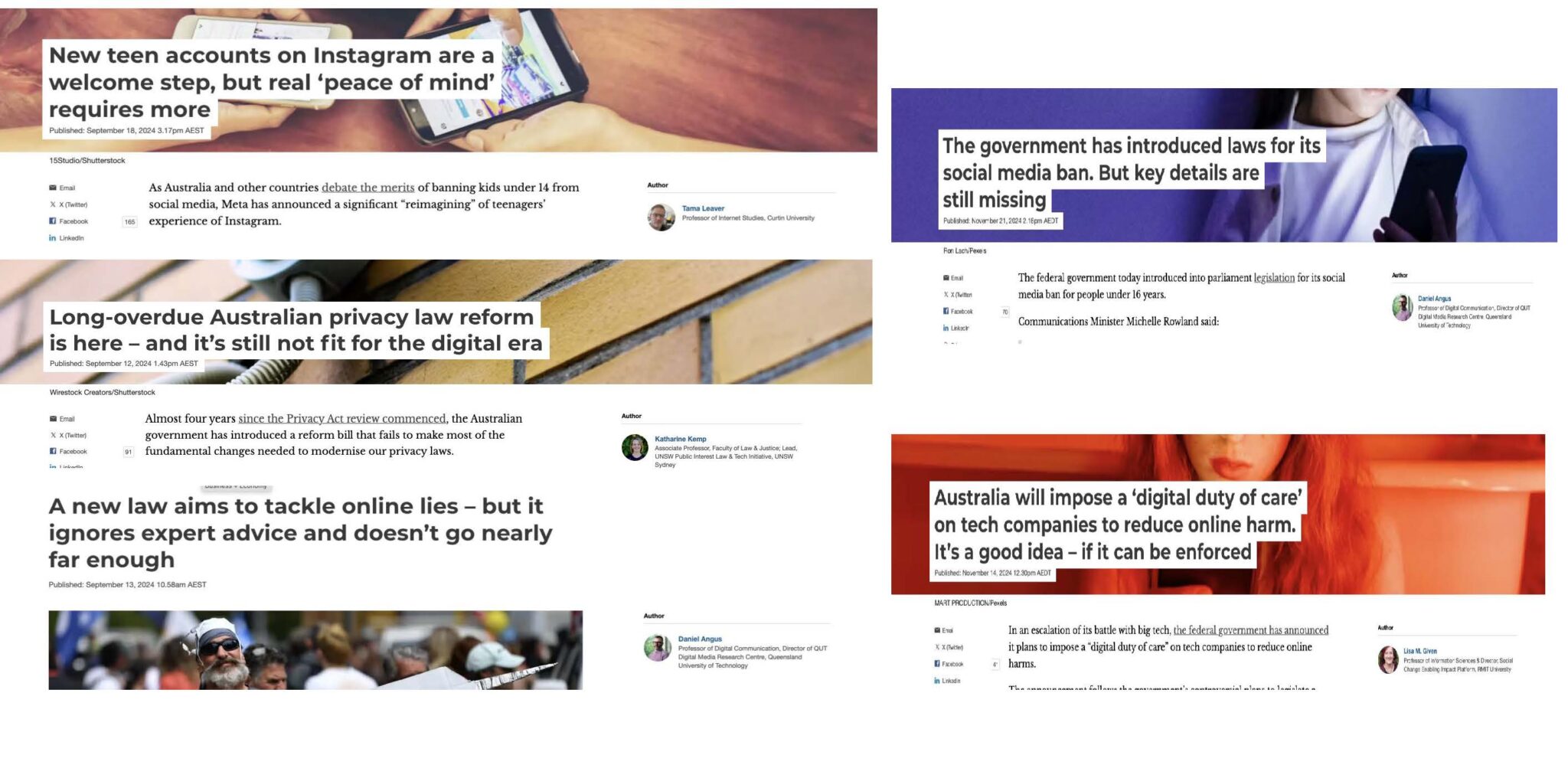 Digital policy as problem space: Australia’s social media age ...